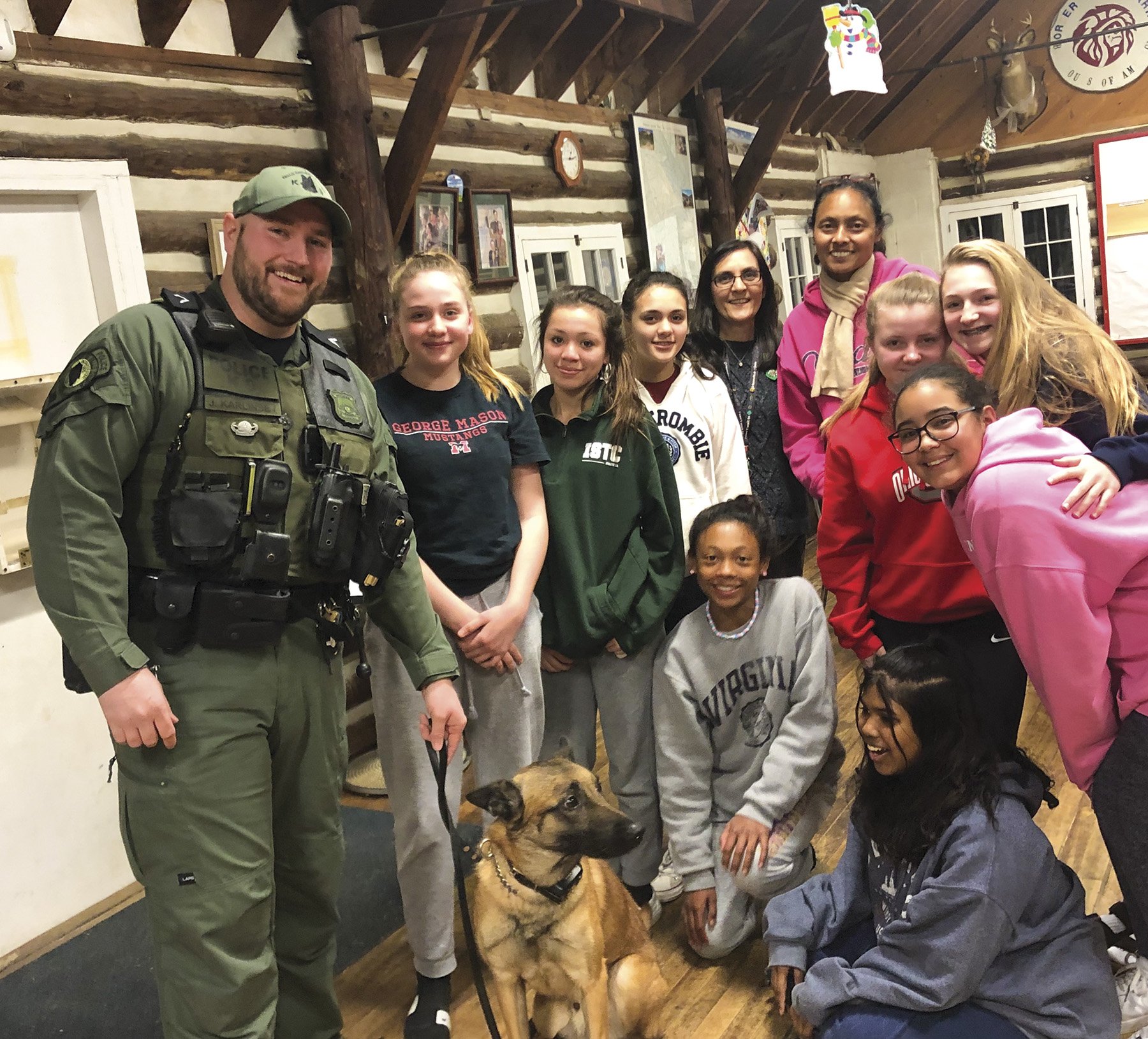 F.C. City Police Help Girl Scouts with Leadership Journey - Falls ...