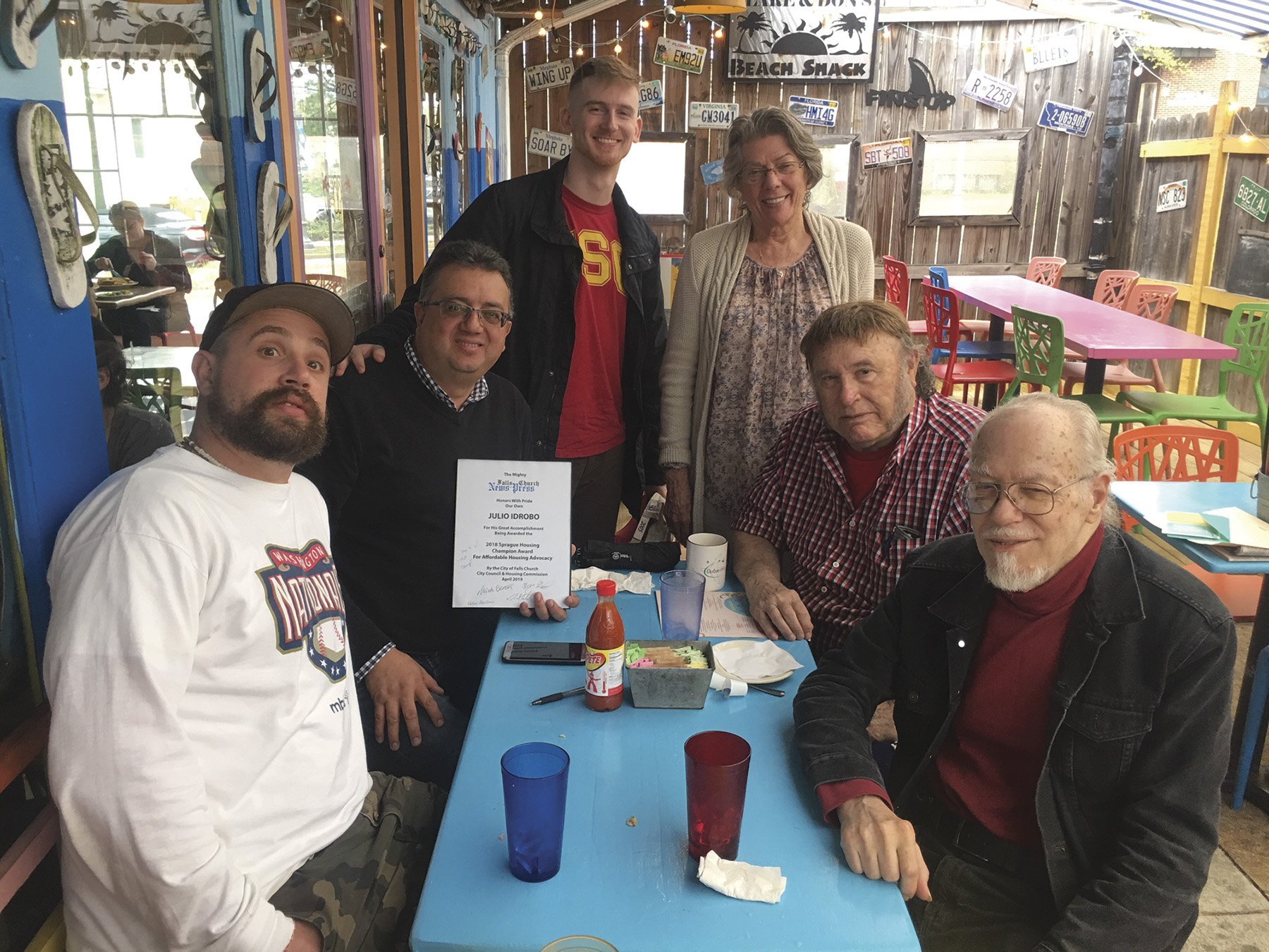 One More Time for Road — Congrats Julio! - Falls Church News-Press Online