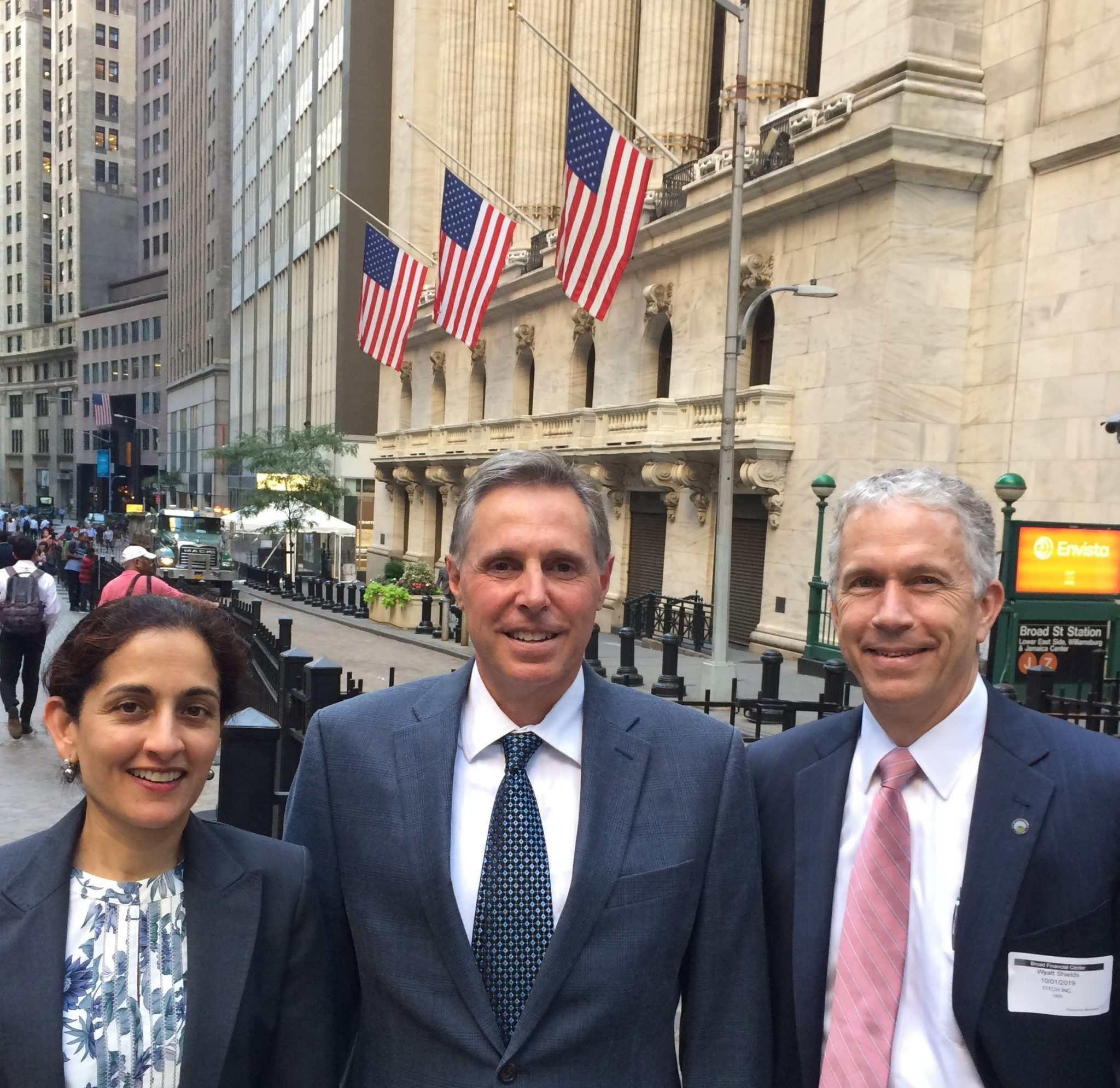 Tarter, Shields, Bawa Visit Wall Street - Falls Church News-Press Online